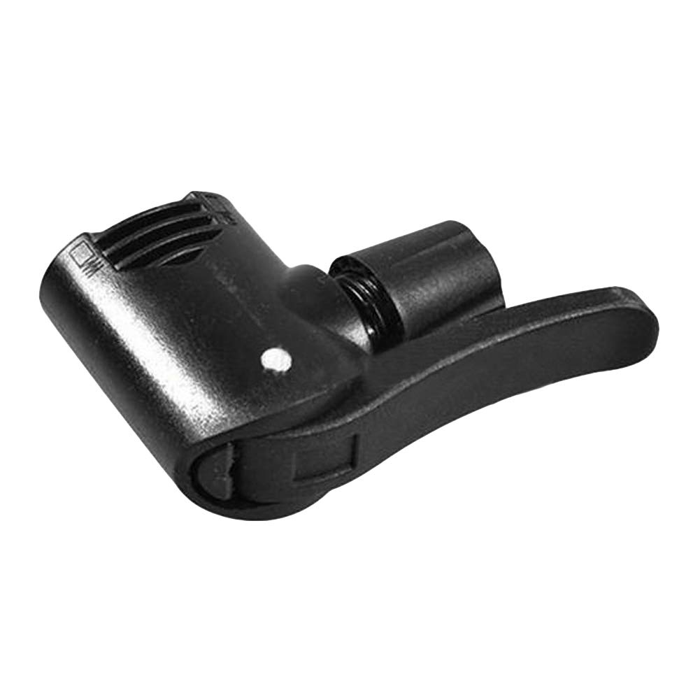 kaaka Bicycle Dual Head Air Pump Adapter Valve Bike Cycle Tyre Tube 3 in 1 Replacement Tool Black