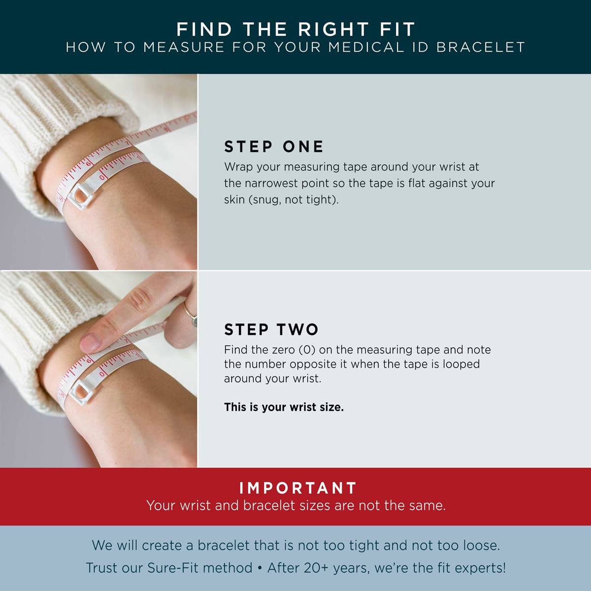 Lauren's Hope Custom Engraved Medical ID Cuff Bracelets for Women, Rose Gold, Silver and Gold (Gold Tone)