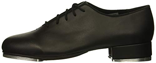 Leo womens Jazz Tap Dance Shoe, Black, 8 Medium US