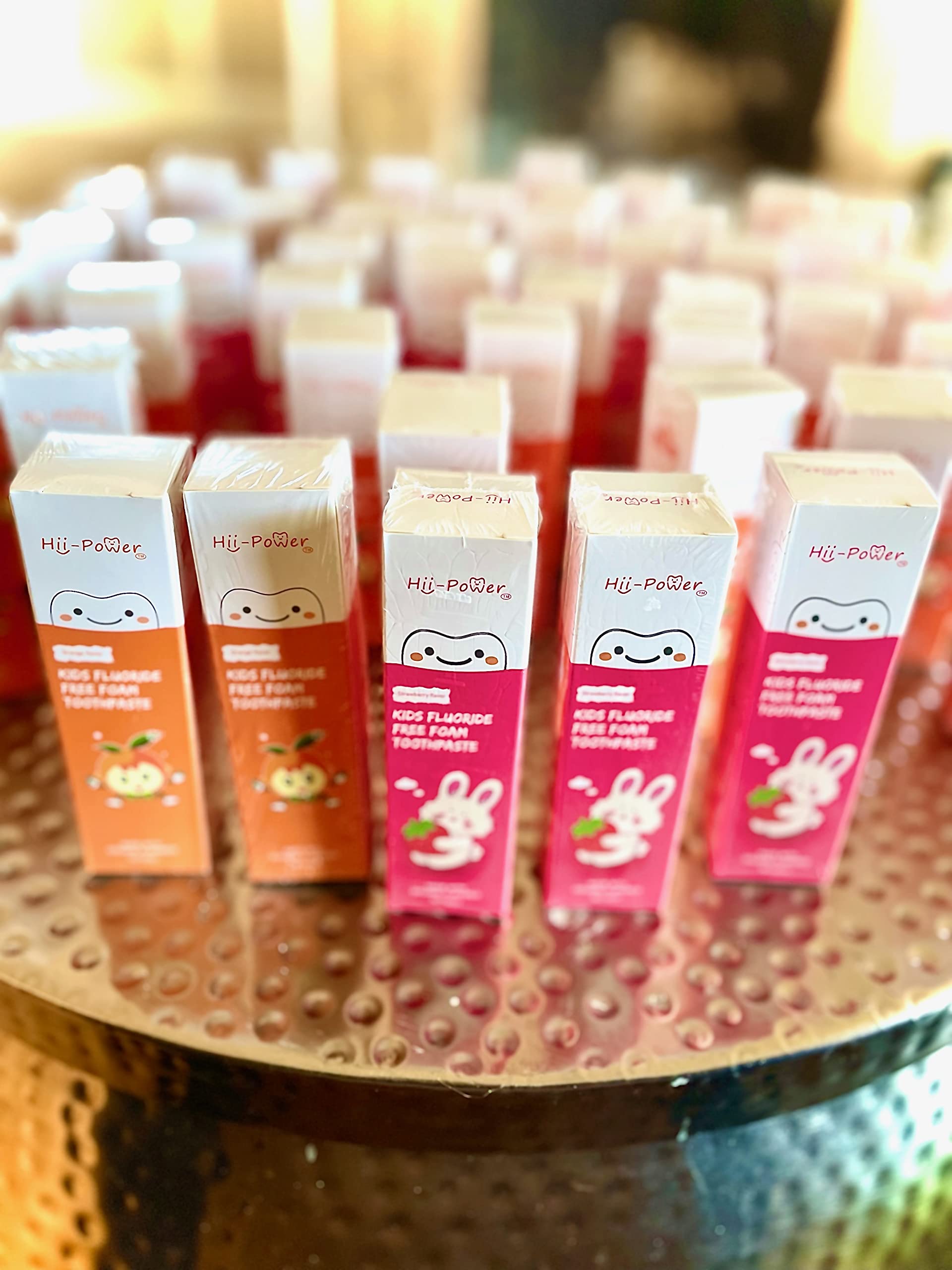 Hii-Power Kids Fluoride Free Foam Toothpaste (Strawberry)