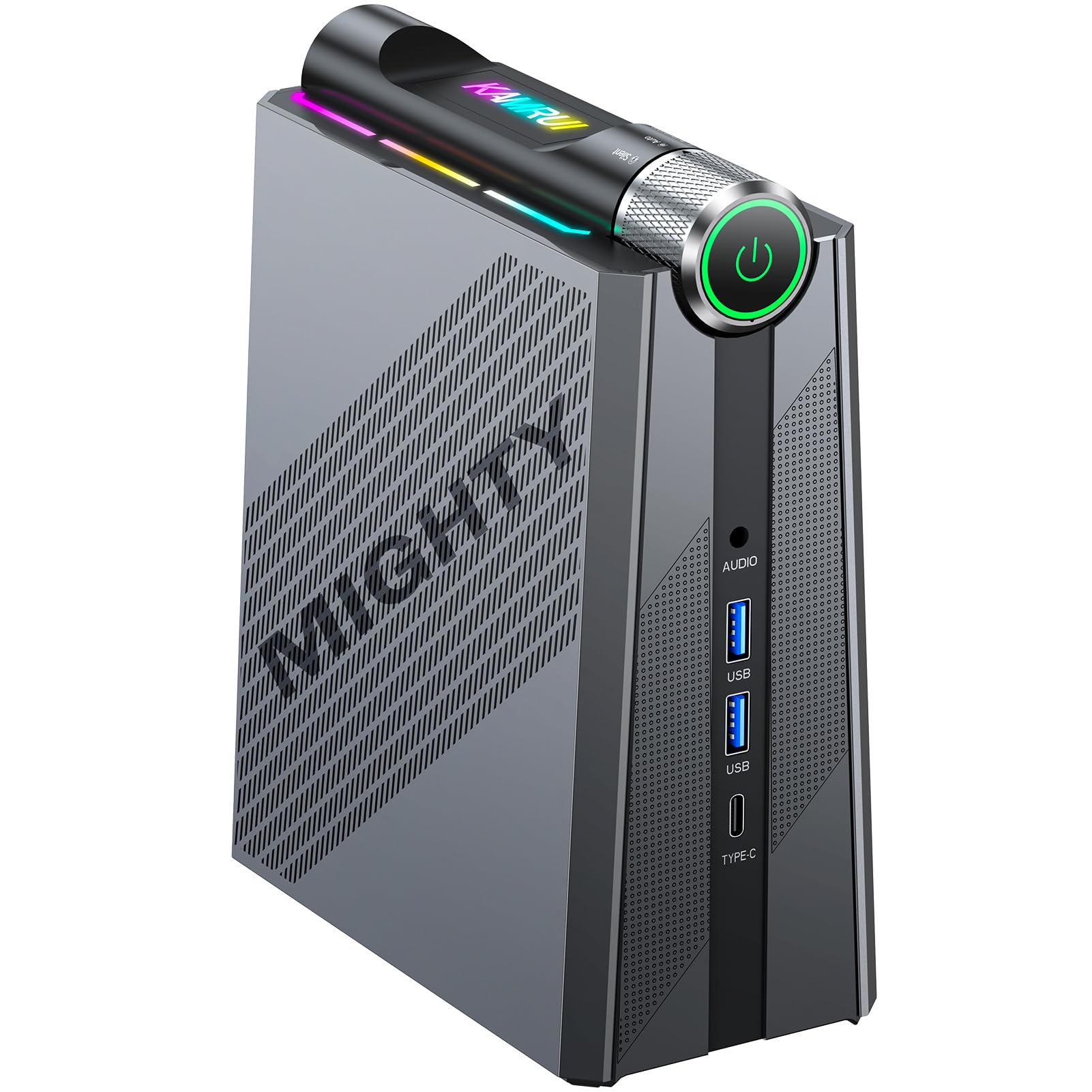KAMRUI Mini PC,Intel Core i7-12650H Mini Desktop Computer,Mini Computer Tower PC,Dual Channel 32GB DDR4 512GB NVMe PCIe 3.0 X4 SSD,4K Triple Display,WiFi 6,BT 5.2 for Office Home Business
