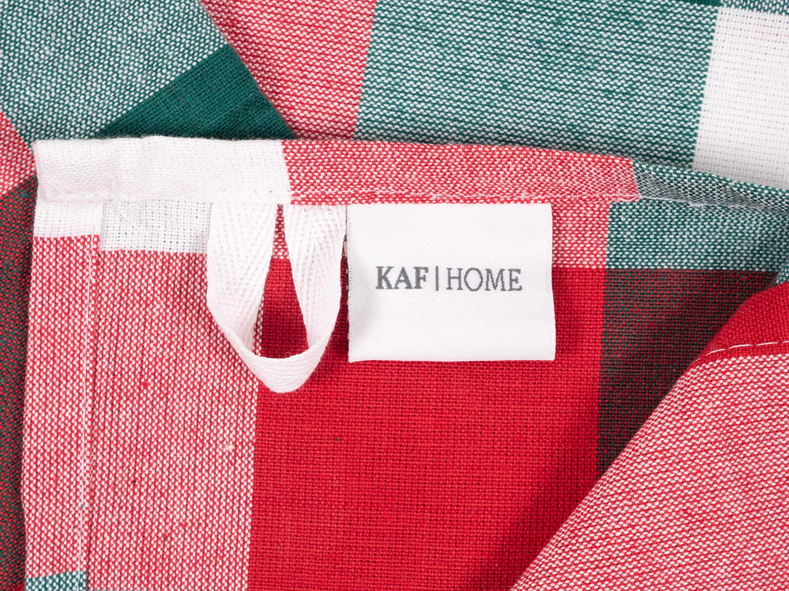 KAF Home Kitchen Holiday Digitally Printed Dish Towel Set of 4, 100-Percent Cotton, 18 x 28-inch (Holiday Truck)