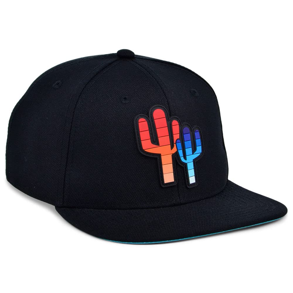 Lids Explore Youth Cactus Adjustable Snapback Hat Black/Blue