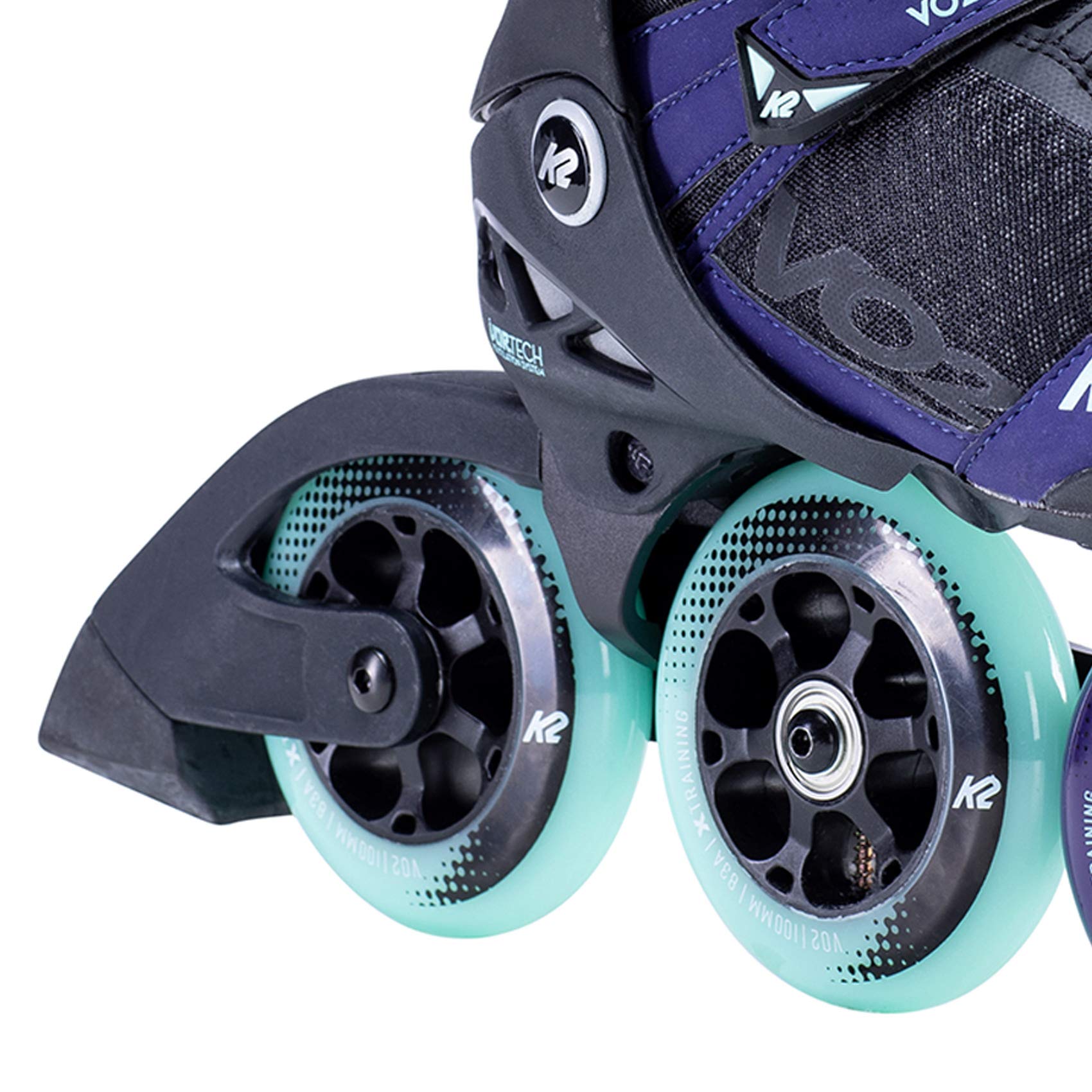 K2 Skate VO2 S 100, Purple_Teal, 10 (I210201601)