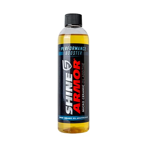 SHINE ARMOR Synthetic Engine Oil Treatment, Car Interior Cleaner & Leather Cleaner