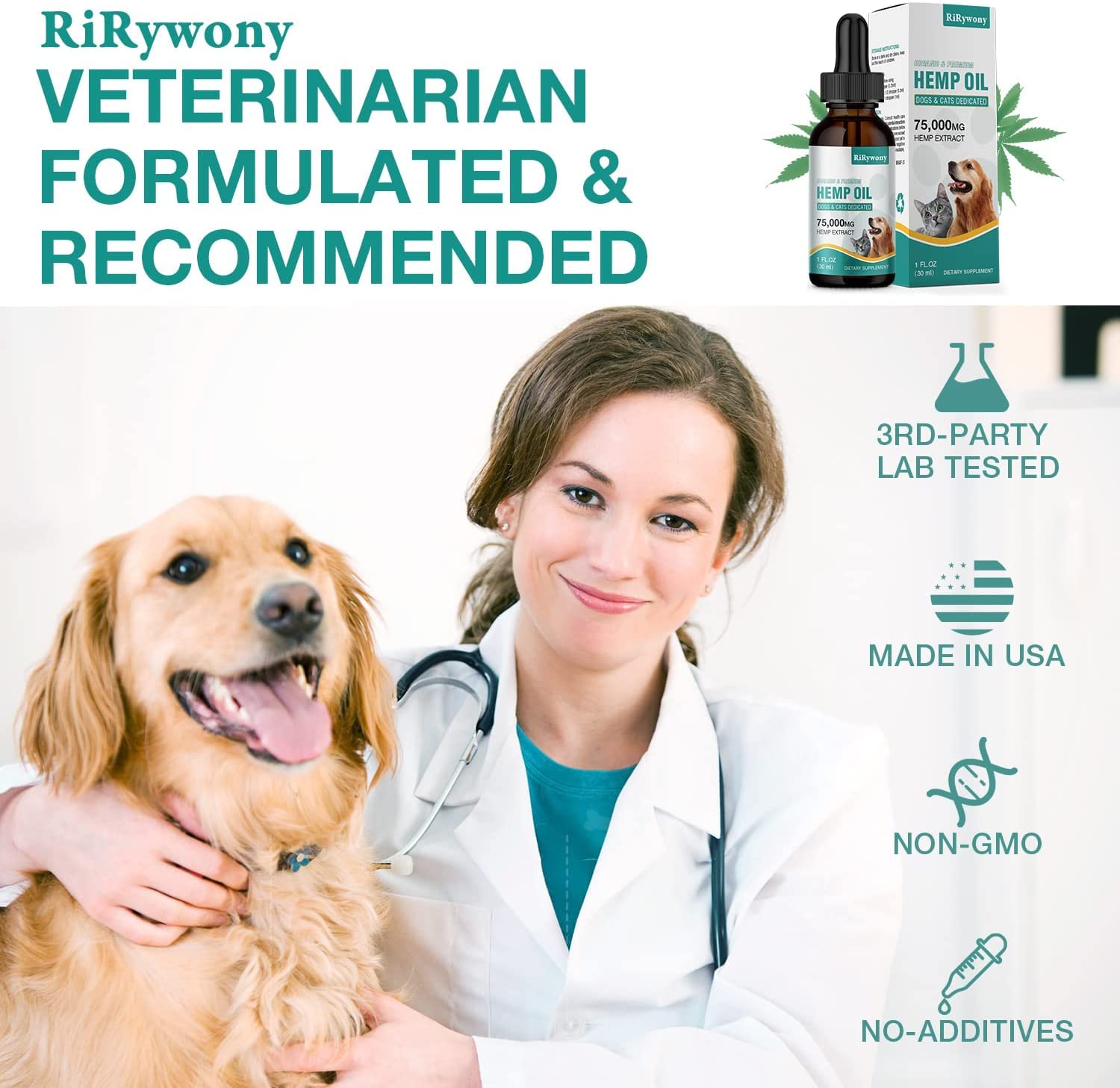 Omega 3-6-9 Oil Nutritional Supplements- Hémp Oil for Pets- Dog Relaxants-0703-45