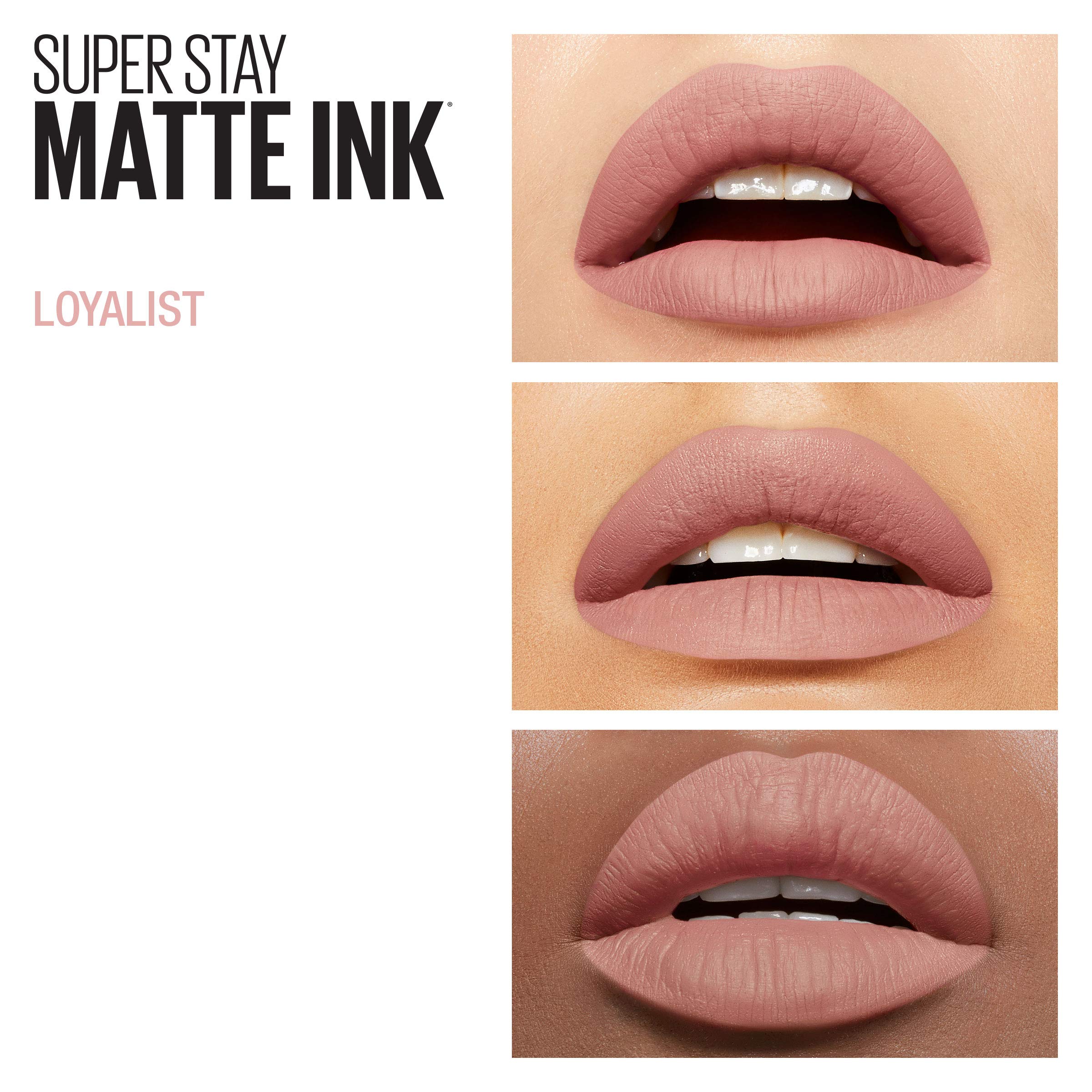 Pack of 2 Maybelline New York SuperStay Matte Ink Liquid Lipstick, Heroine # 25, 0.15 pounds