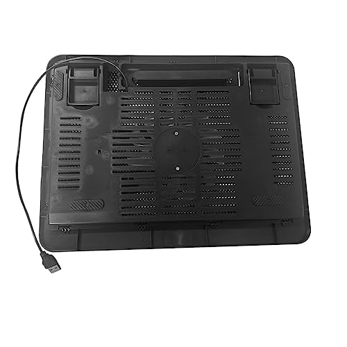 Laptop Cooling Pad, Laptop Cooler Cooling Pad, Laptop Cooler Stand with Height Adjustable, Laptop Cooling Pad with Cooling Fan, Laptop Fan with No Light, Adjustable Mounts Laptop Cooling Stand for Lap