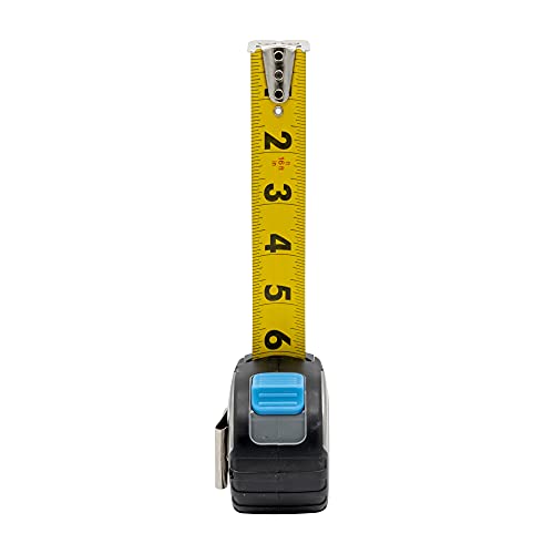 OX TOOLS Pro Stainless Steel 16-Foot Tape Measure with Magnetic Hook | Heavy Duty Case & Easily Visible Measure Marks