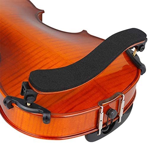 Jiayouy Violin Shoulder Rest for 1/2 1/4 1/8 Size Adjustable and Collapsible Feet with Foam Padding Support