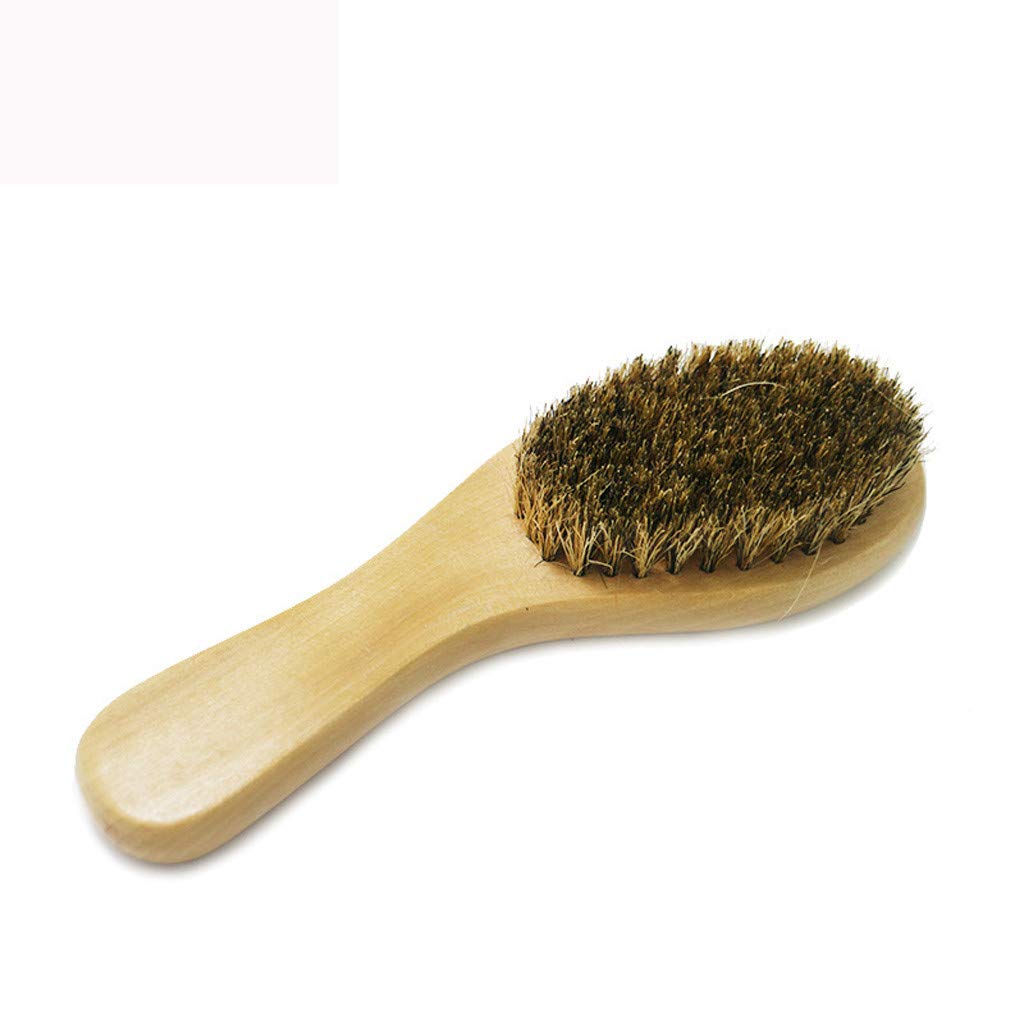Shaving Wood Barber Shave Brush Natural Handle Hair Men Tool Bristles Brush VZc341