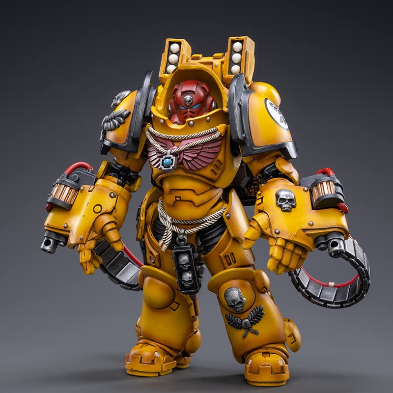 JOYTOY Warhammer 40,000 1/18 Action Figure Imperial Fists Intercessors-Lycias(5.1Inch)β¦