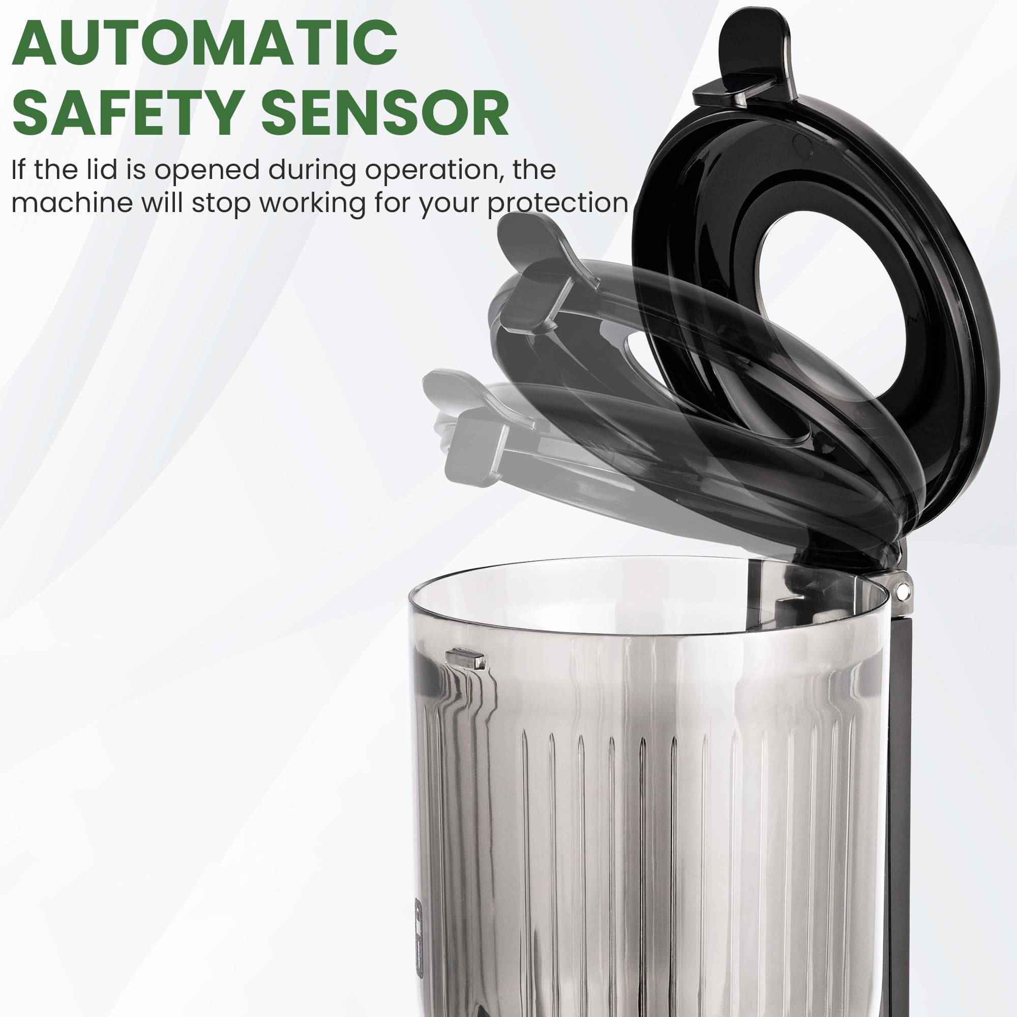 Pukomc Juicer Machines, Cold Press Juicer with 4.1'' Large Feed,Slow Masticating Machines Chute Fit Whole Vegetable And Fruit,High Juice Yield Juicer Easy to Clean