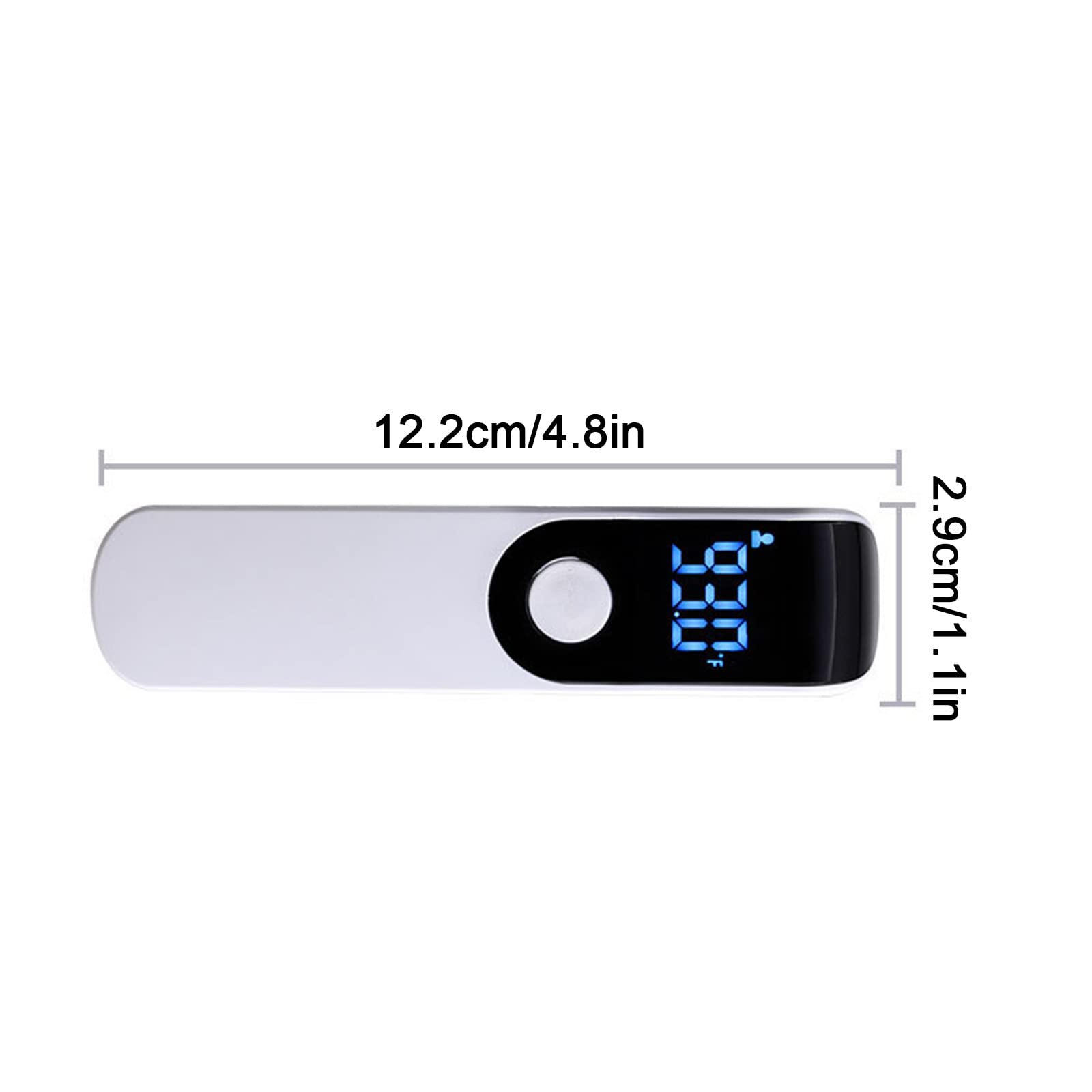 Kuhxz Touchless Forehead Thermometer for Adults & Kids, Digital ππ§ππ«ππ«ππ Thermometer, LED Display Instant Reading, Mini Portable Handheld Electronic Thermometer, Thermometer for Home Use