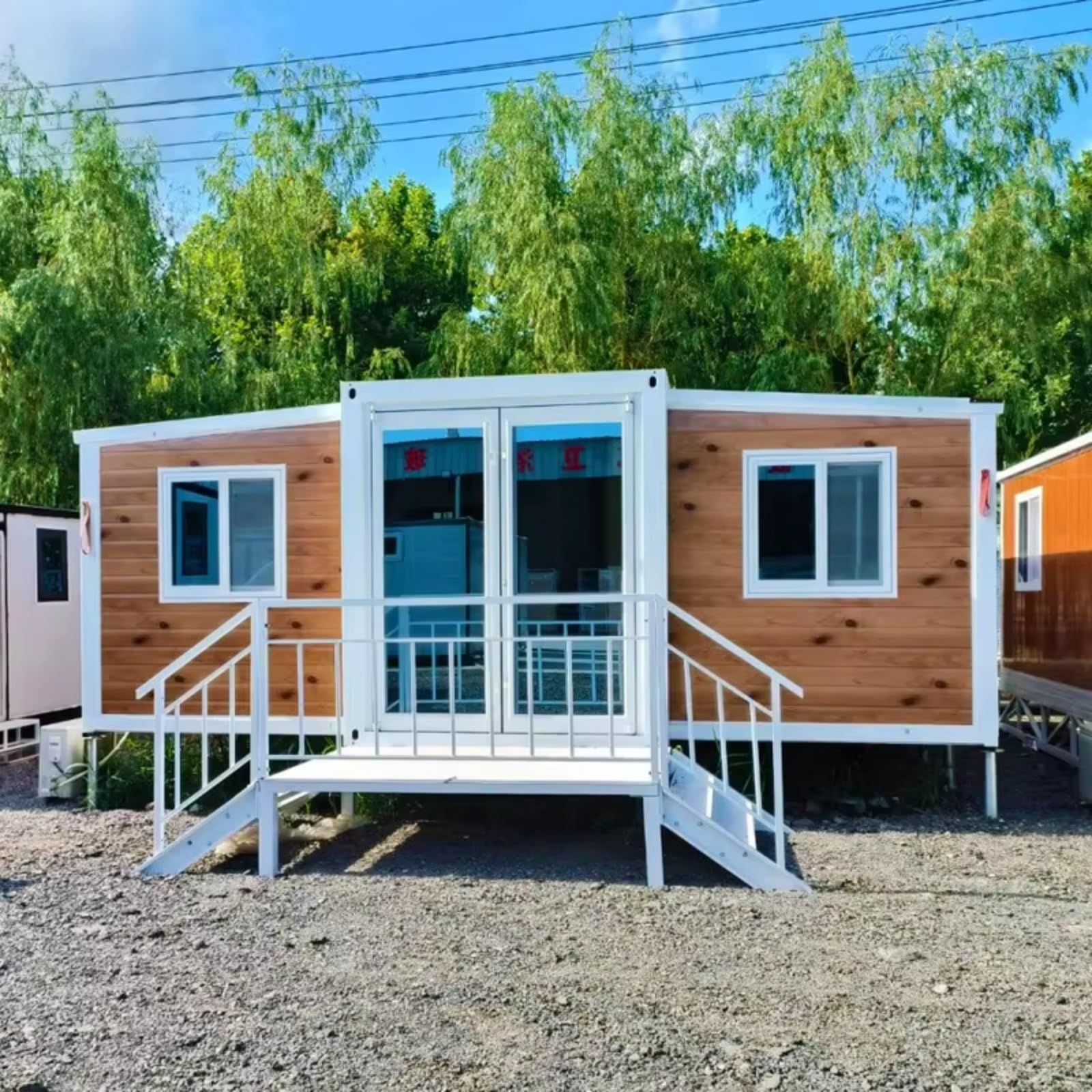 Prefab Modern Container Home Luxury Villa Prefabricated Movable House Tiny Homes Ready to Ship