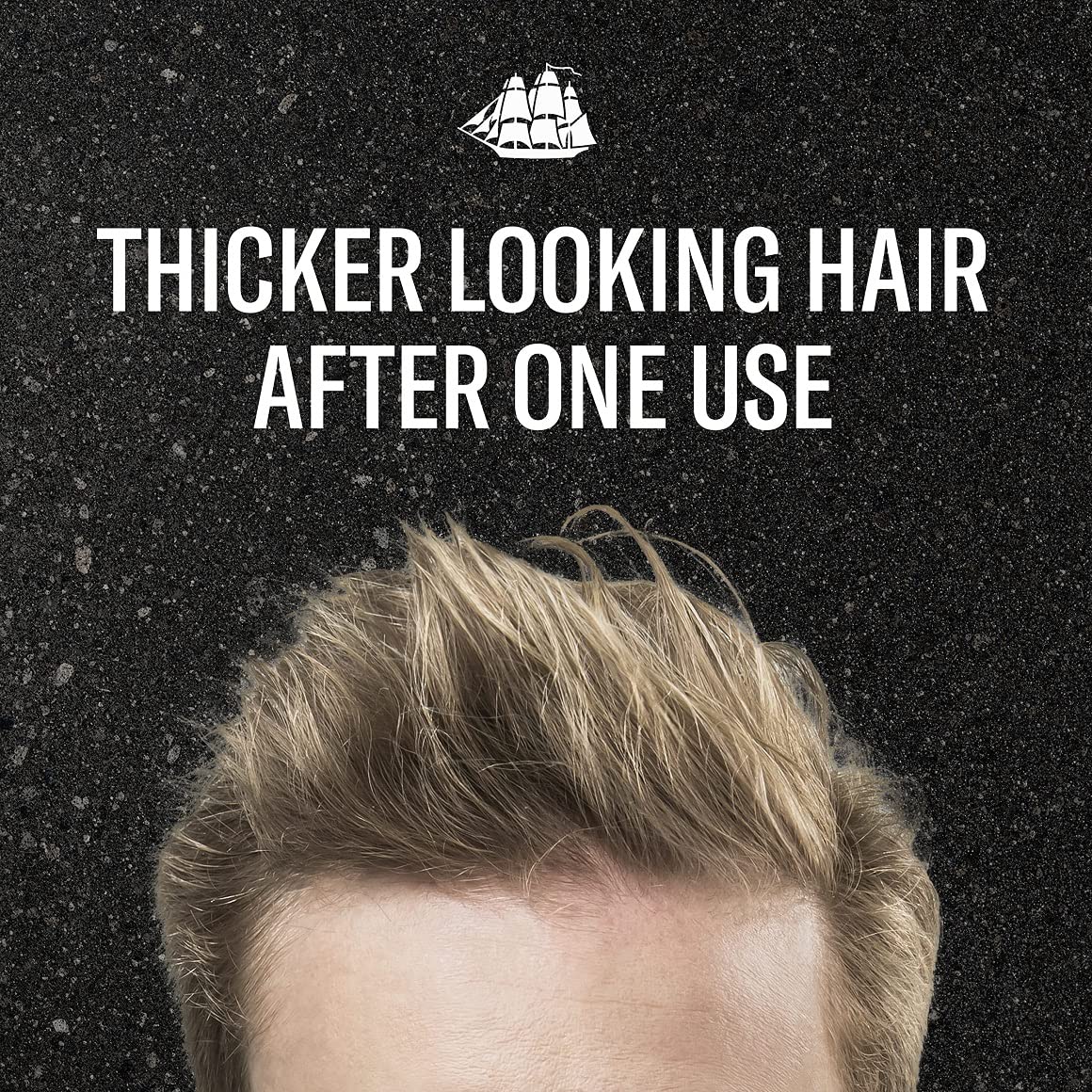 Old Spice Men's Thickening 2-in-1 Shampoo and Conditioner with Biotin and Menthol (17.9 Fl Oz) & Thickening Styling Pomade Infused with Biotin Bundle (2.22 Oz)