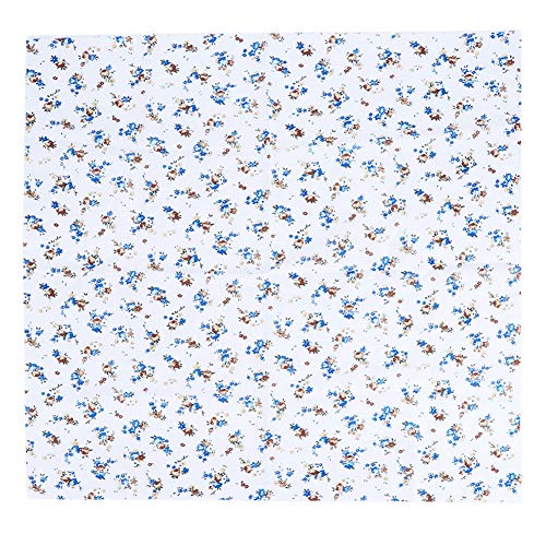 Printed Fabric, Stable Cotton Fabric Eco-Friendly 50x50cm Craft Cloth Kit Soft Touch Breathable for Kids Clothing