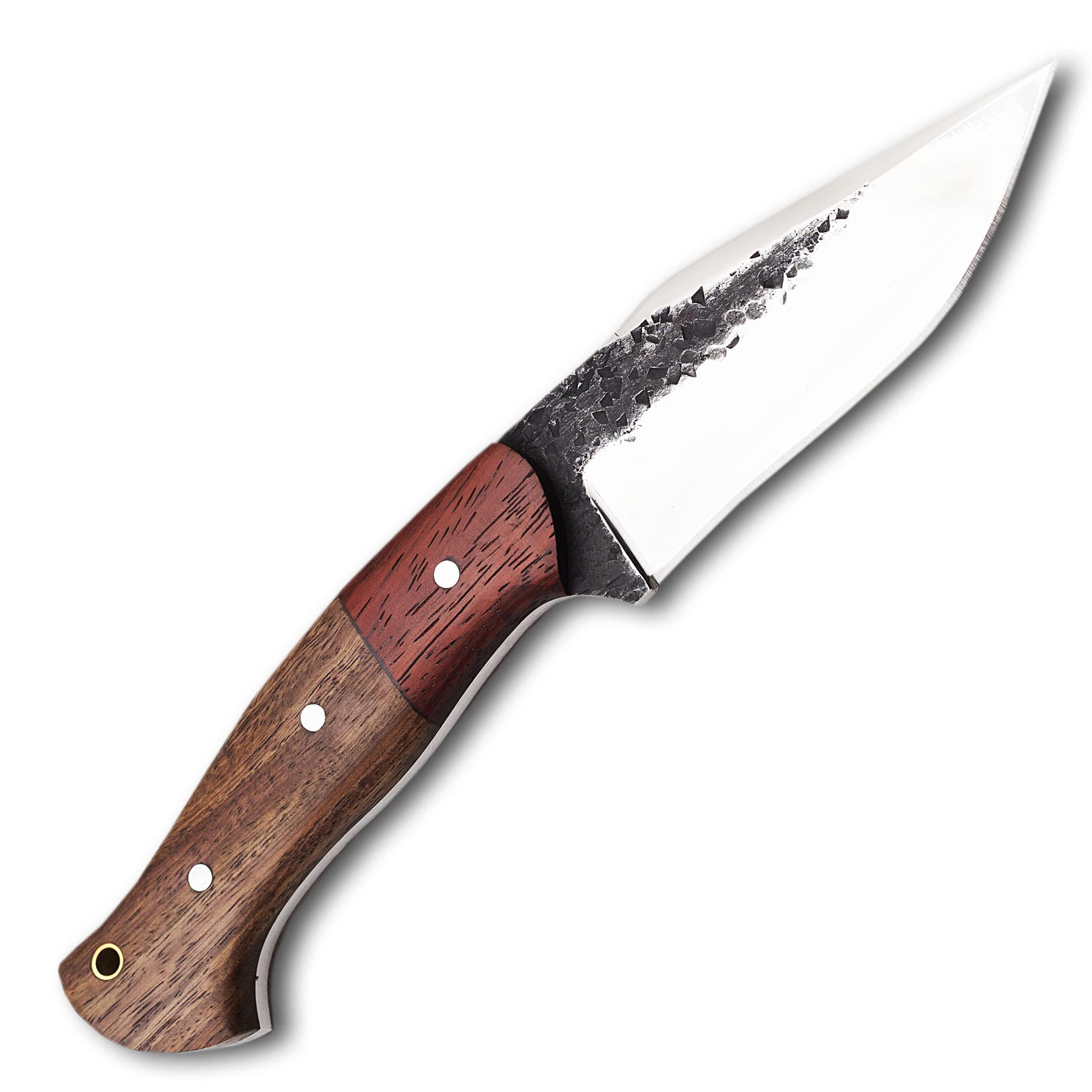 Medieval Supplies True Hand Forged 1095 High Carbon Steel Hunting Knife Camping Knife Bushcraft Knife Fixed Blade Knife With Leather Sheath