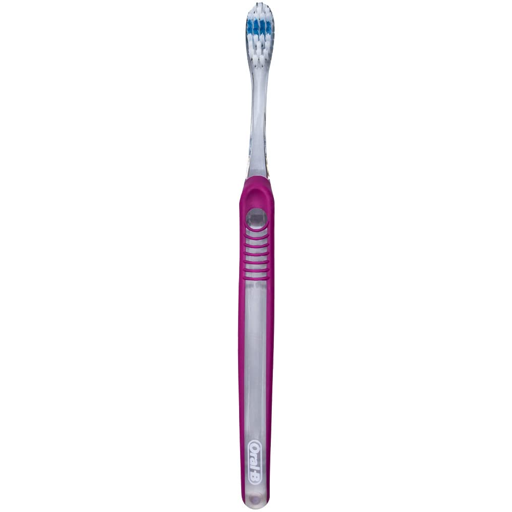 Oral-B Indicator Flat Trim Toothbrush, 30 Soft, (Colors Vary) - Pack of 2