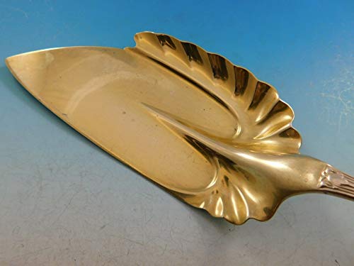 Japanese by Tiffany and Co. Sterling Silver Fish Server w/Silver Bird Vermeil