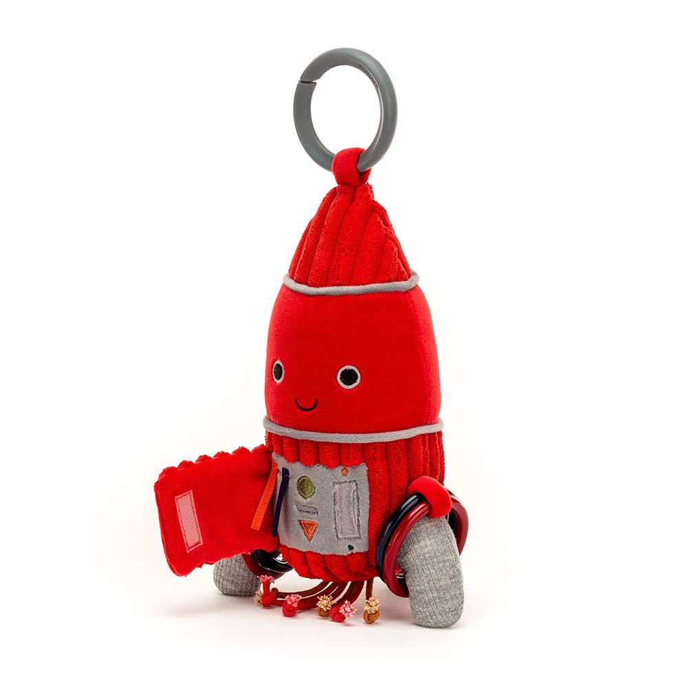 Jellycat Cosmopop Rocket Baby Stroller or Car Seat Activity Toy