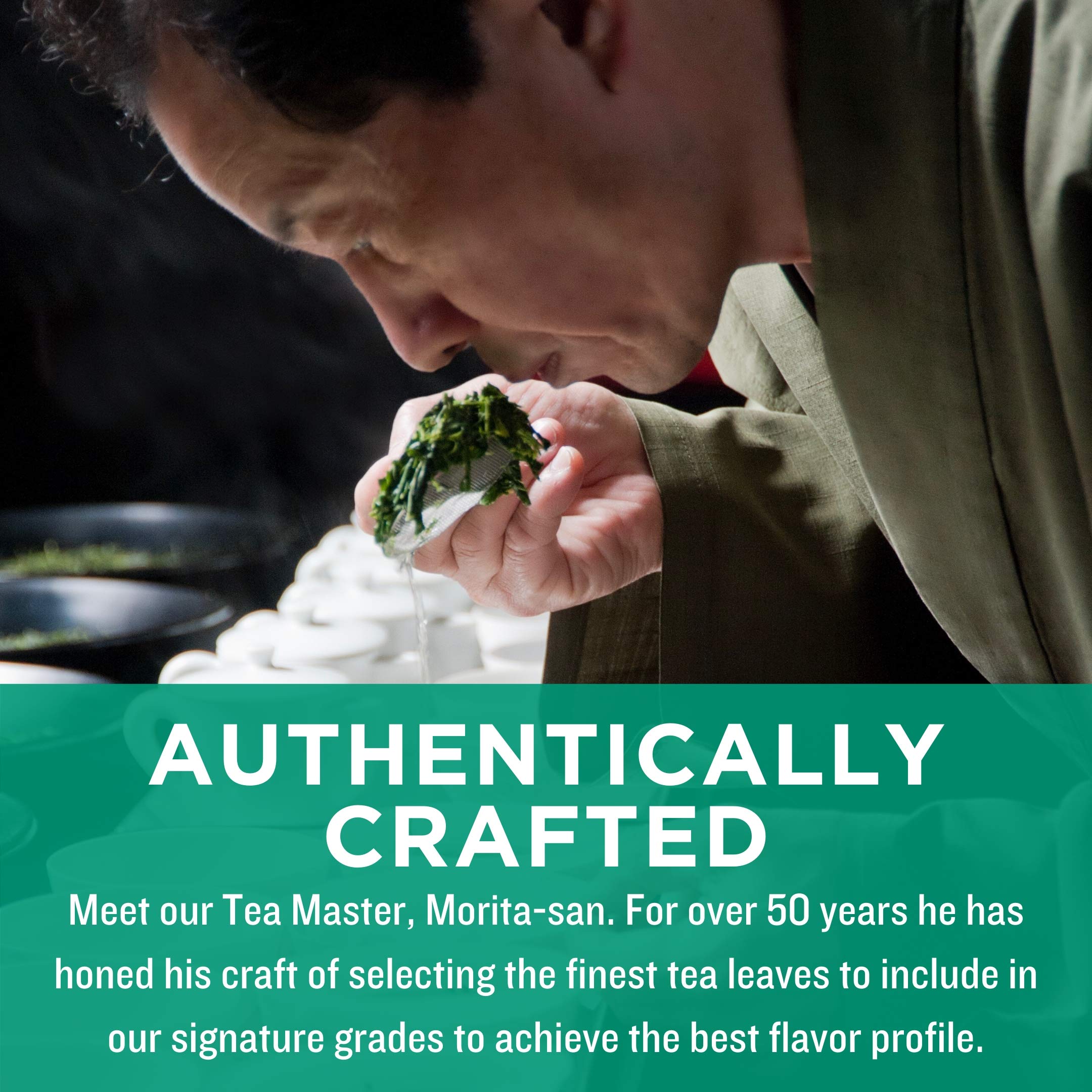 Jade Leaf Matcha Organic Green Tea Powder, Ceremonial Grade, Teahouse Edition Premium First Harvest - Authentically Japanese (3.53 Ounce Tin)