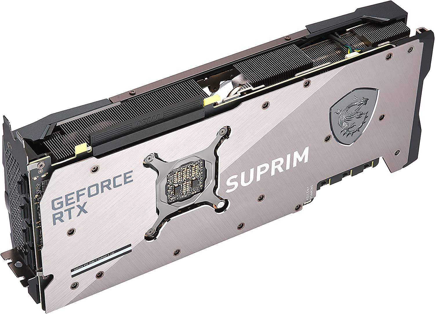 MSI Gaming GeForce RTX 3080 Ti 12GB GDRR6X 384-Bit HDMI/DP Nvlink Torx Fan 3 Ampere Architecture OC Graphics Card (RTX 3080 Ti SUPRIM X 12G) (Renewed)