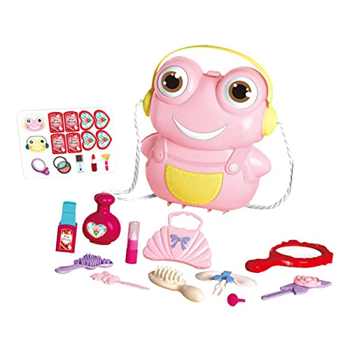 Mini Playhouse Toy Pretend Play Set Storage Bag, Montessori Toy Storage Toy Simulation Picnic, Beauty Organizer