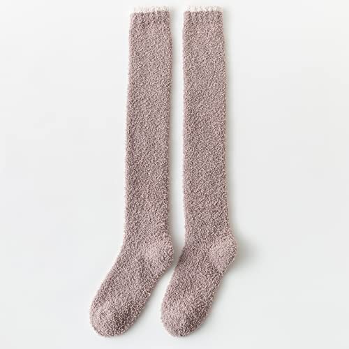 Long Socks Football No Shoe Socks for Men Womens Soft Bamboo Dress Socks Lightweight Premium Thin Crew Socks Bulk Pack