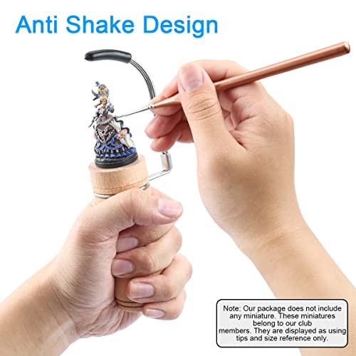 Jucoci Painting Handle for Miniautres Paint Handle Compatible with DND Miniatures, Scale Model, Fantasy Figurines