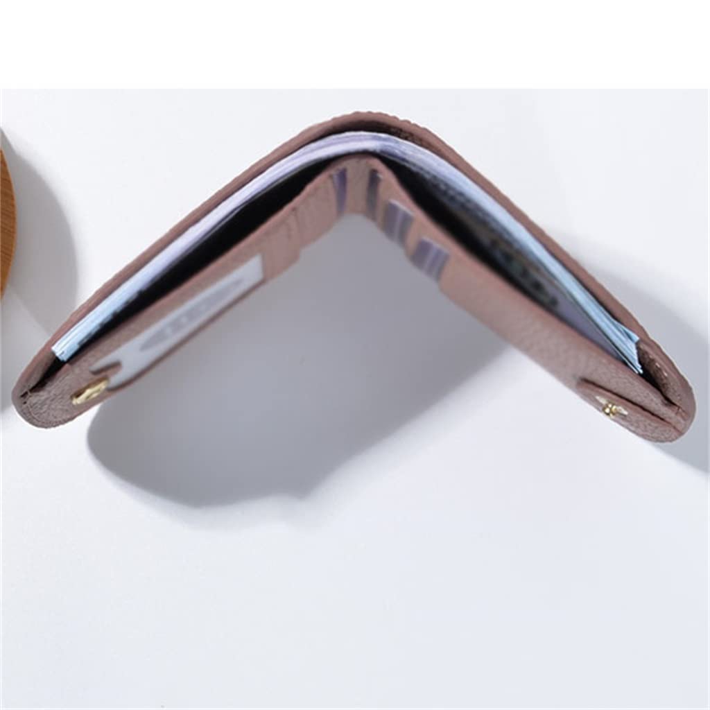 LIUZH Cute -Thin Small Purse Women's Short Money Clip Mini Button Wallet -Thin Wallet