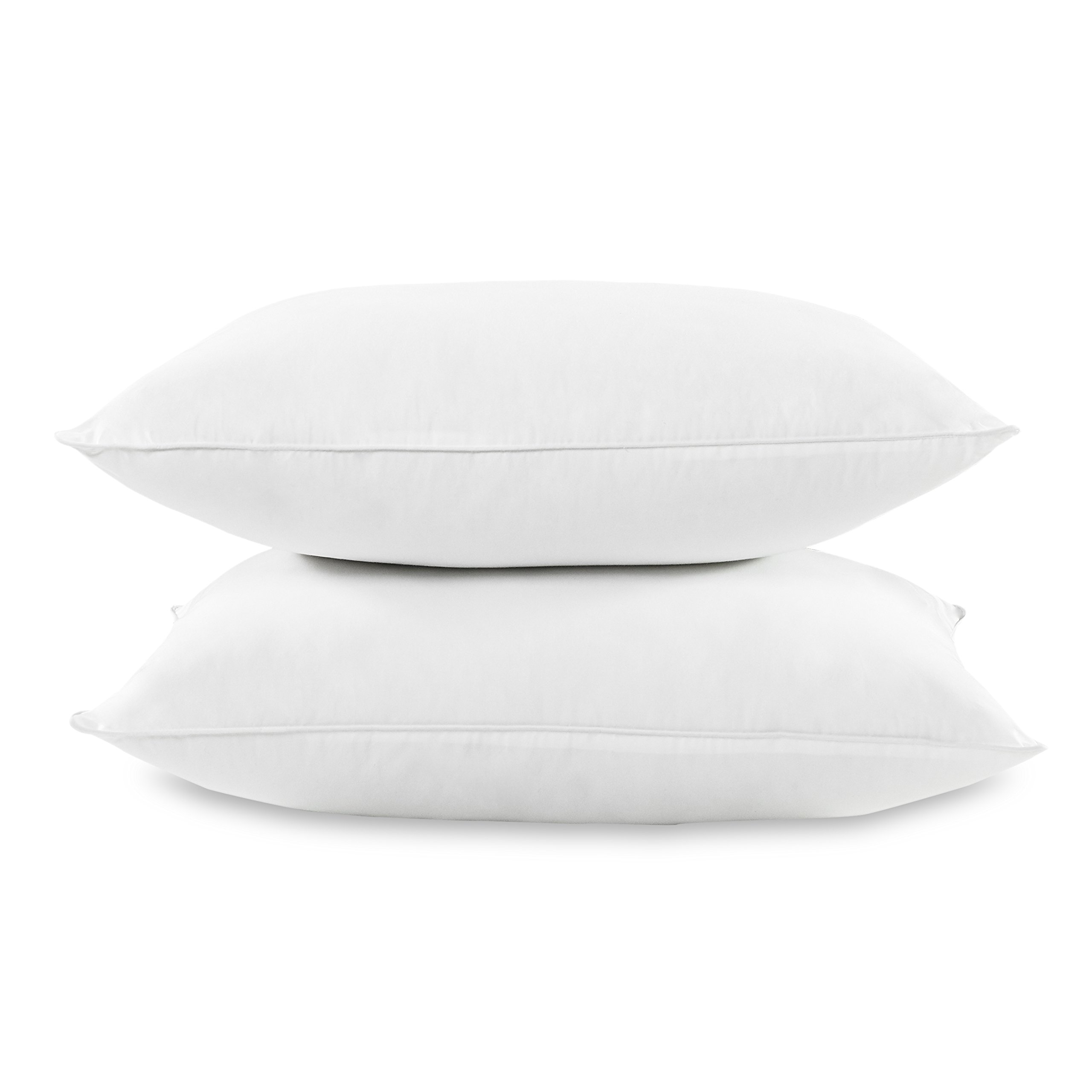 I AM A Stomach Sleeper, Set of 2 Pillow, Jumbo, White 2 Piece