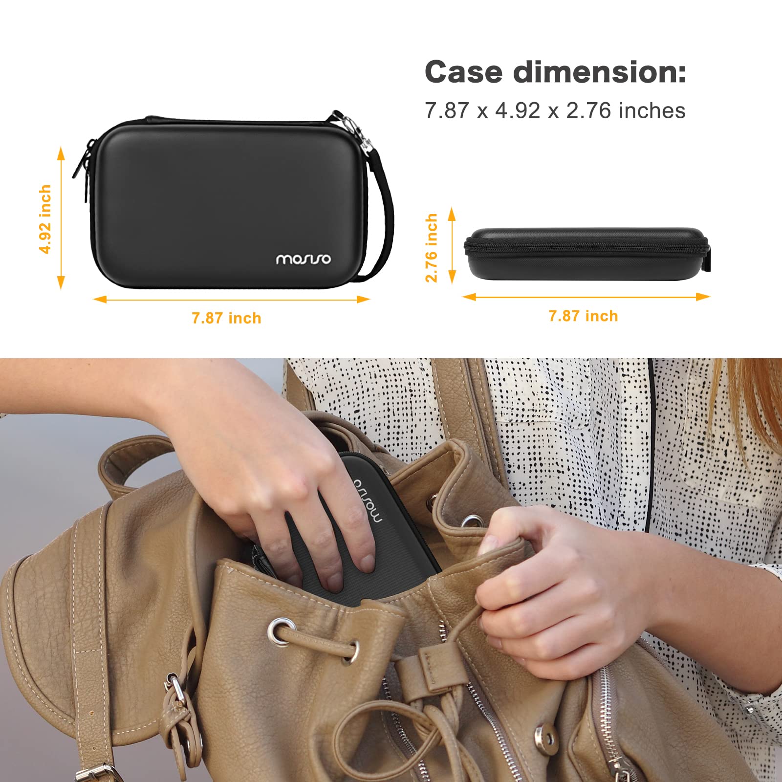 MOSISO Game Card Carrying Case Compatible with Nintendo Switch OLED 2021/Switch Game/PS Vita Game/SD Memory Card, Portable Protective Switch Game Holders Storage Bag with 80 Game Cartridges, Black