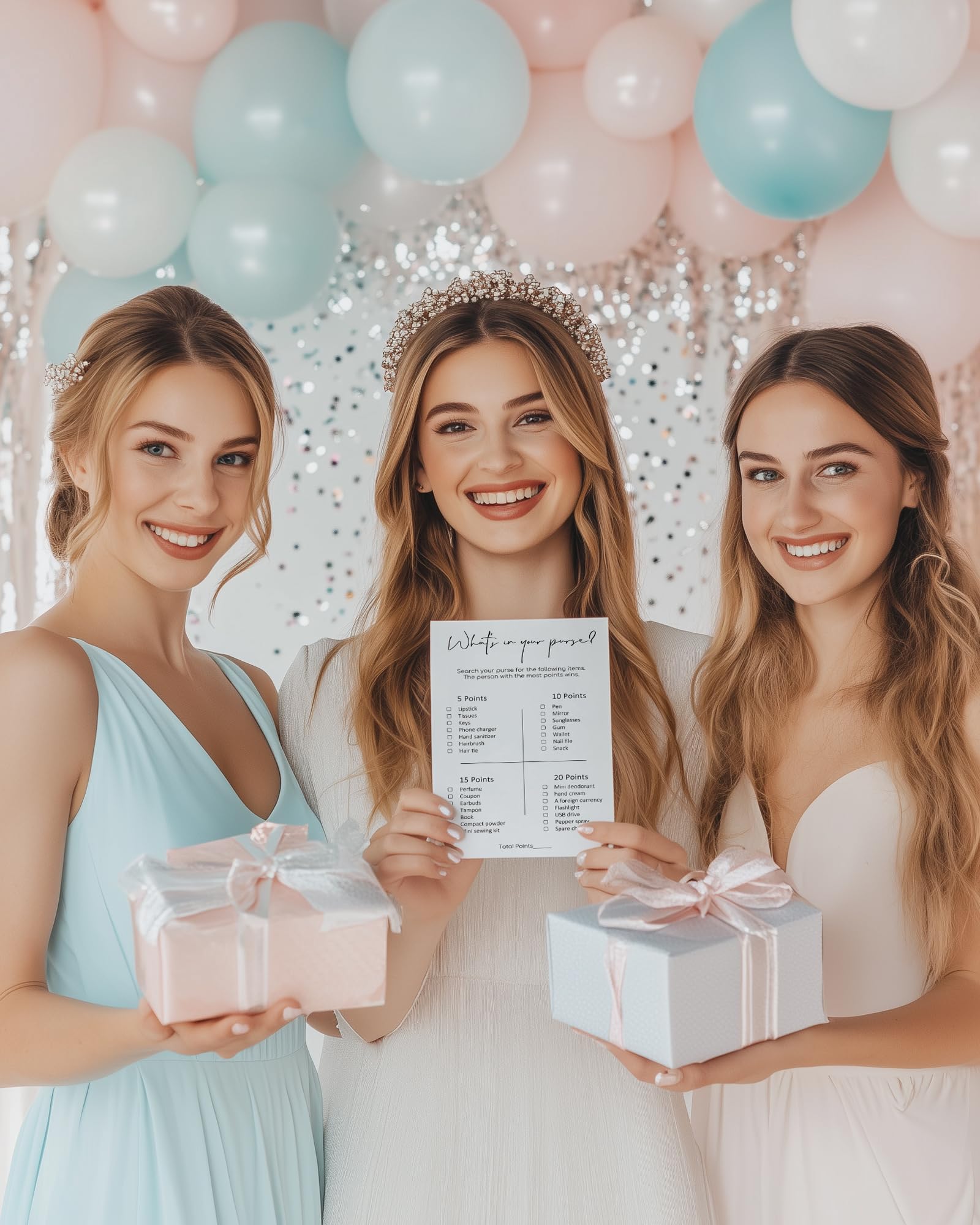 Vusnud Bridal Shower Games, for Wedding Bachelorette Party Games Supplies
