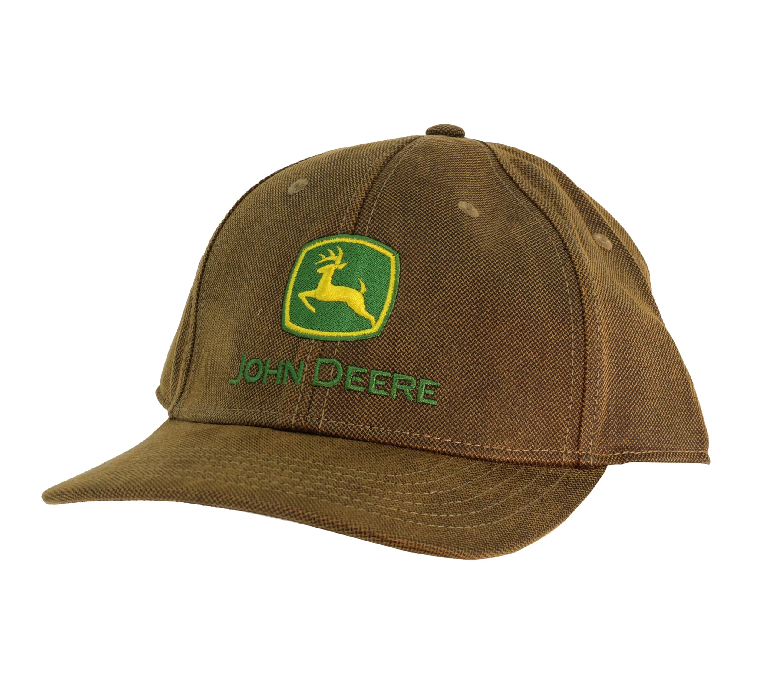 John Deere Heather Oil Skin Cotton-Brown-One Size