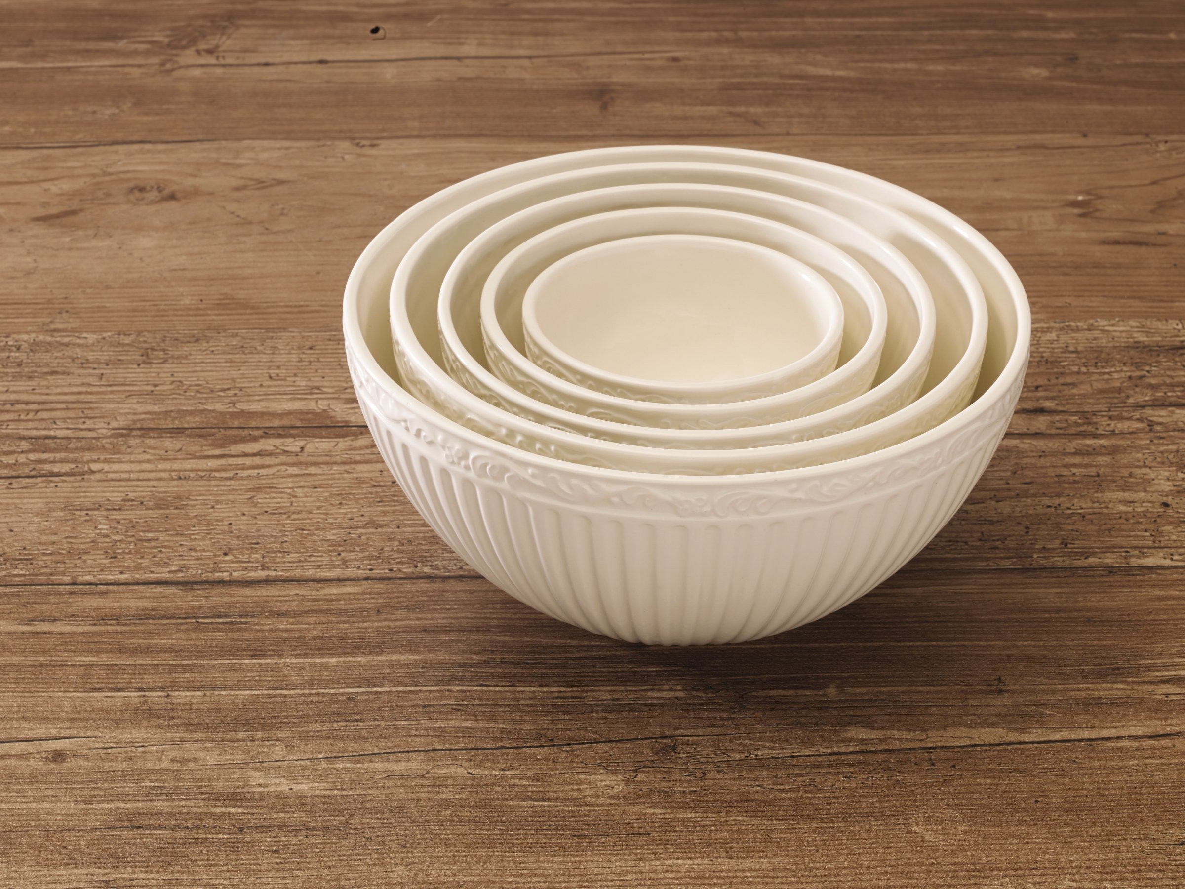 Mikasa Italian Countryside 5-Piece Nesting Bowl Set