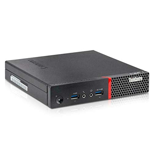 Lenovo ThinkCentre M700 Tiny Desktop, Intel Core i5-6400T Quad Core, 8GB RAM, 256GB SSD, Windows 10 Pro 64-Bit - 080101288828 (Renewed)