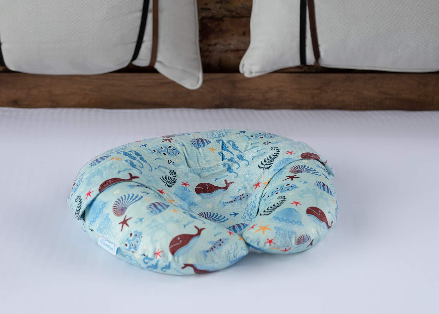 Nursing Pillow Nest Supporting Best Breastfeeding Pillow Gifts for Mom Registry Must Have Removable Washable Cotton Cover