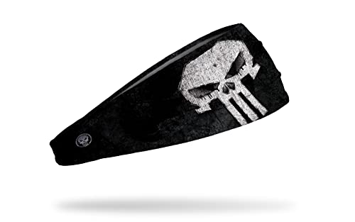 JUNK Brands Punisher: Oversized Logo Big Bang Lite Headband, Black