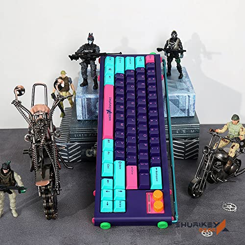 Shurikey Hanzo 65% Wireless Mechanica Keyboard, Wired Gaming Keyboard, White LED Backlit Varmilo Moxa Switch -The Box is Damaged(003)