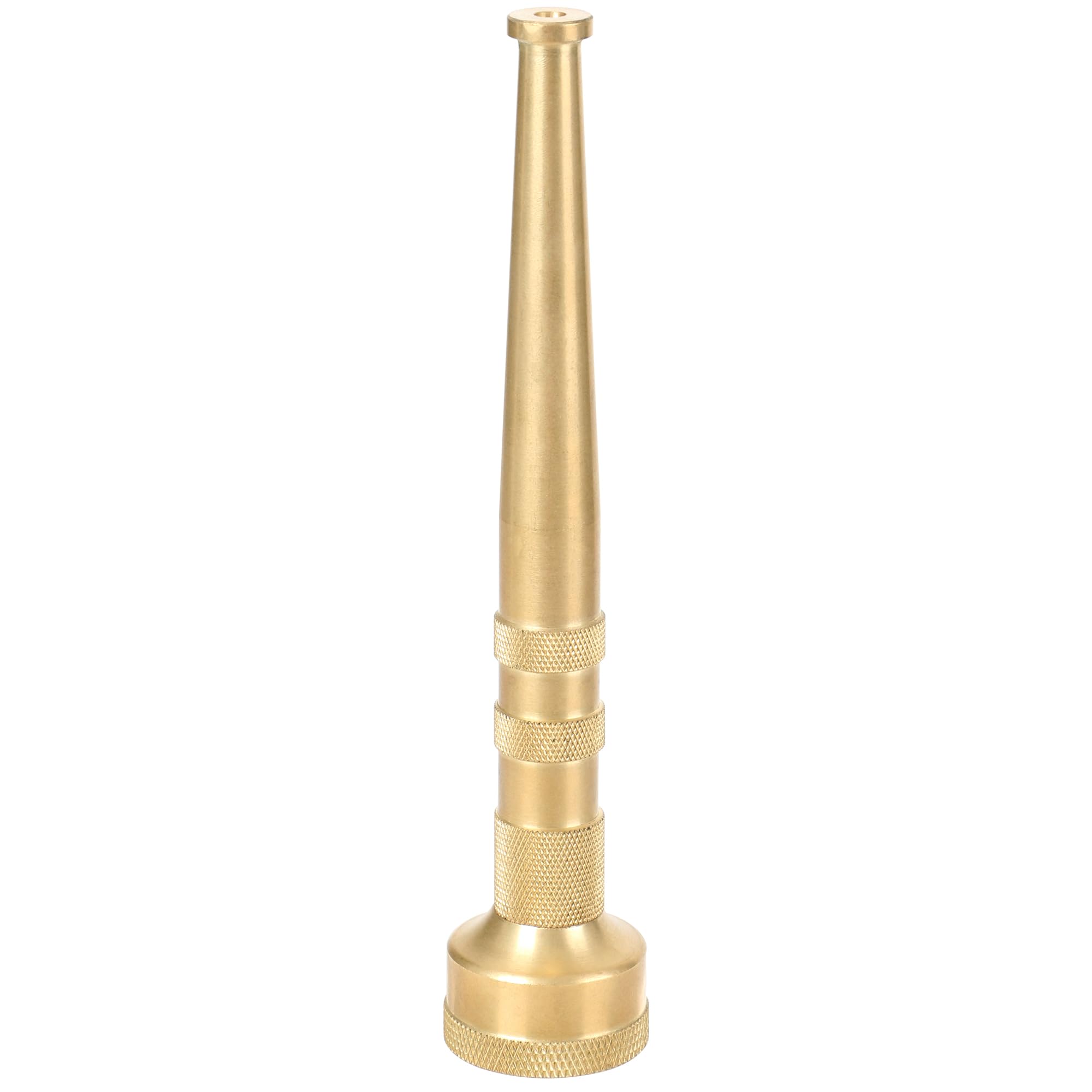 STYDDI 6" Brass Garden Water Hose Nozzle, Jet Stream Hose Nozzle with 3/4-Inch, 7 GPM 80 PSI, High Pressure Super Sweeper Nozzle For Clean Patios, Driveways, Sidewalks, Yard, Vehicles, Deck