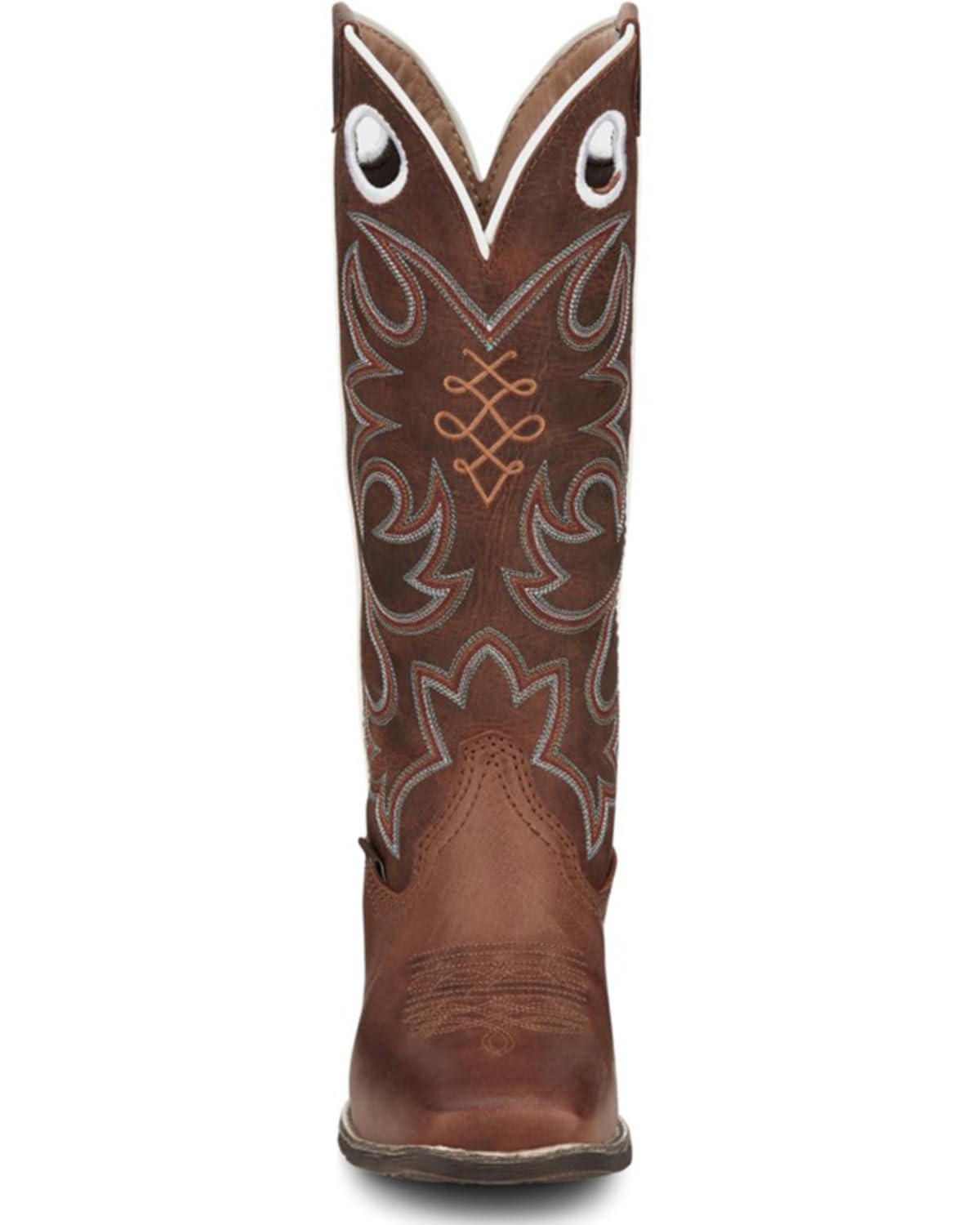 JUSTIN Boots Women's Gypsy Cam Leather Brown Cowgirl Boot Brown 7.5 B