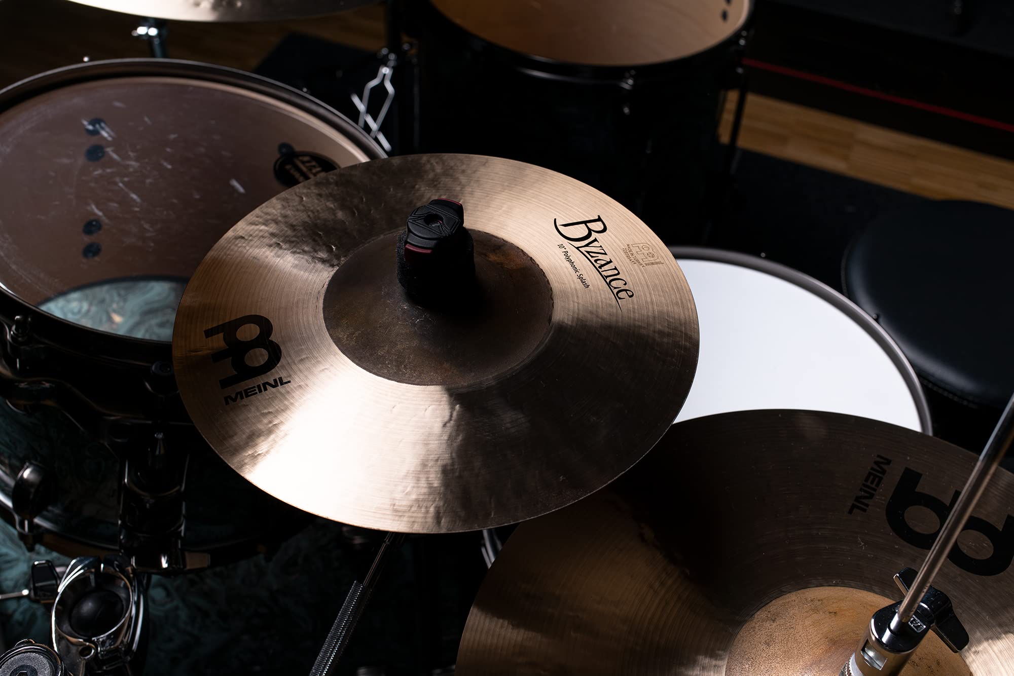 Meinl Cymbals Byzance Traditional 10" Polyphonic Splash β Made in Turkey β Hand Hammered B20 Bronze, 2-Year Warranty (B10POS)