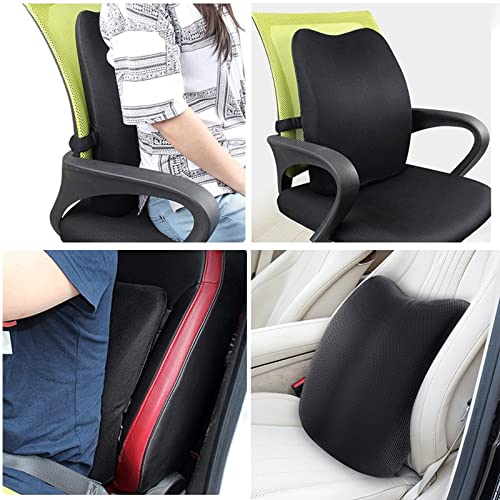 KIFRAL Neck Pillow Lumbar Support Back Cushion,Back Pillow for Office Chair and Car Seat,Ergonomic Pillow Memory Foam Orthopedic Backrest for Couch