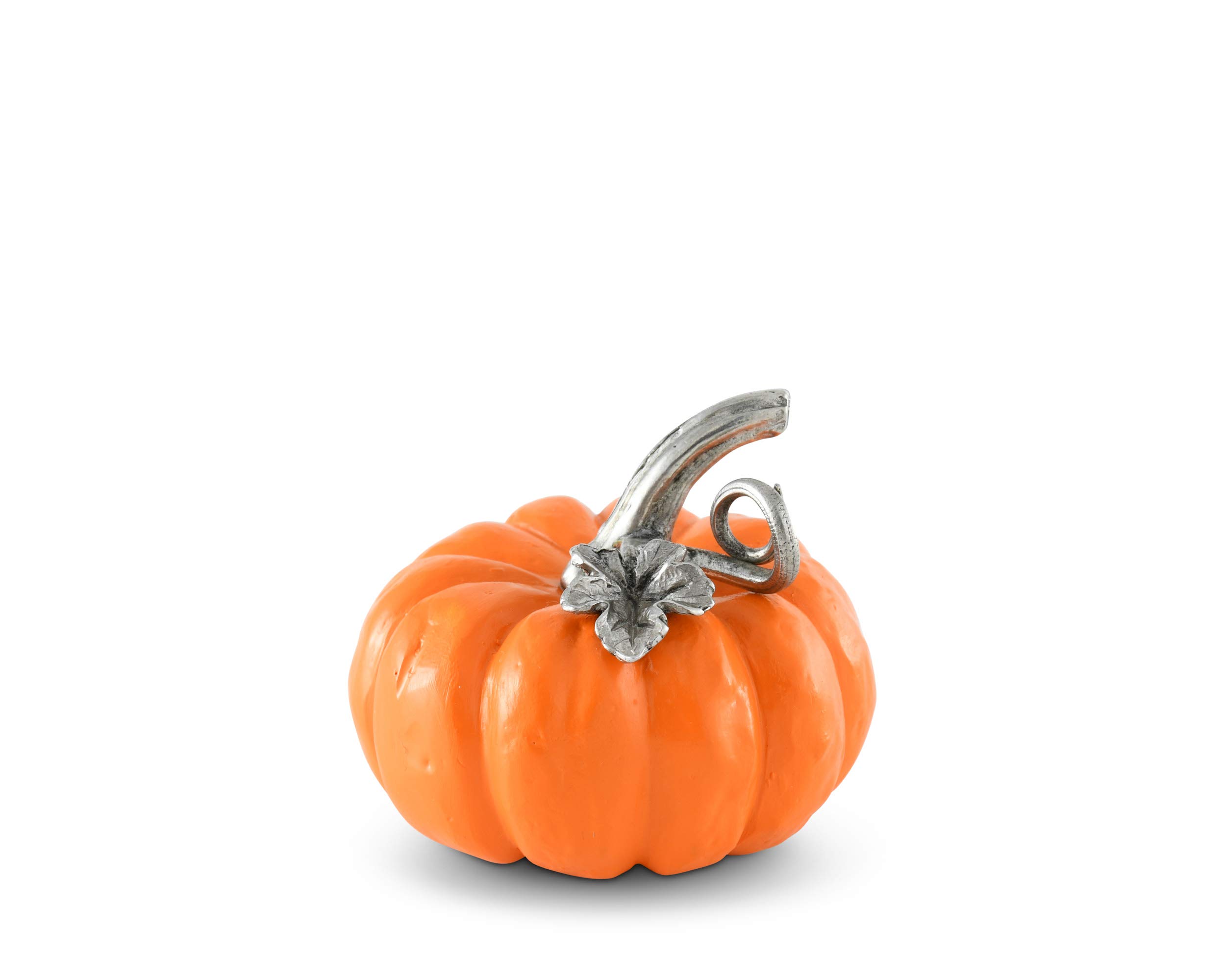 Vagabond House Resin Pumpkin Place Card Holder/Cheese Markers 2 inch Diameter