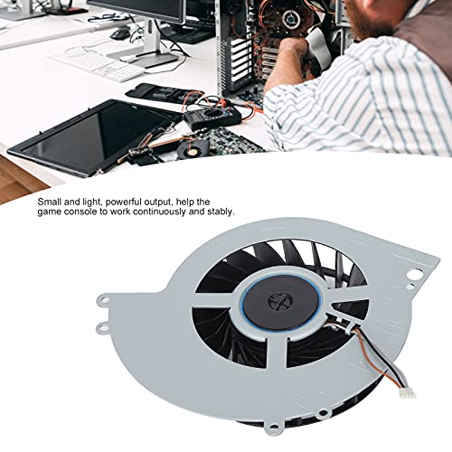 Jopwkuin Replacement Cooling Fan, Portable Durable Heat Dissipation Gaming Heat Sink for CUH-1000A/CUH-1100A