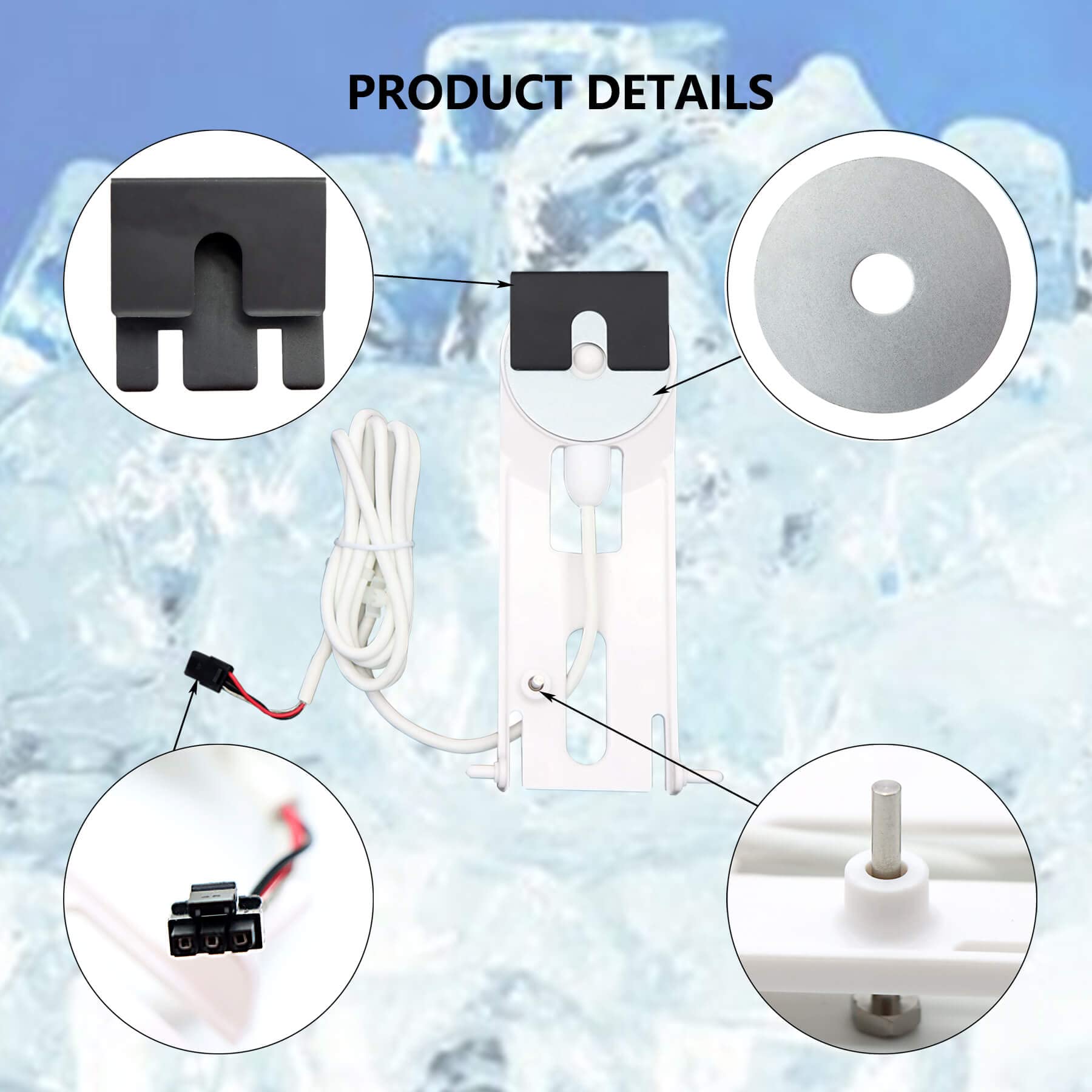 NIDAYE Upgraded 000008660 Ice Thickness Control Probe Assembly Fit for Manitowoc, Compatible with Indigo Series Ice Machine etc