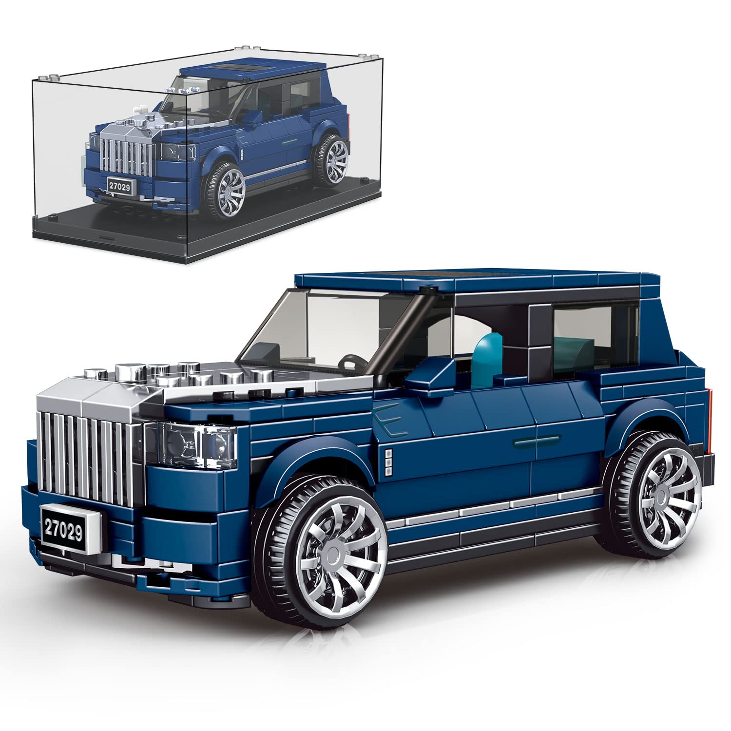 Mould King Porsche Cayenne Car Model Kit, 1:18 Scale, Plastic, Ages 8+