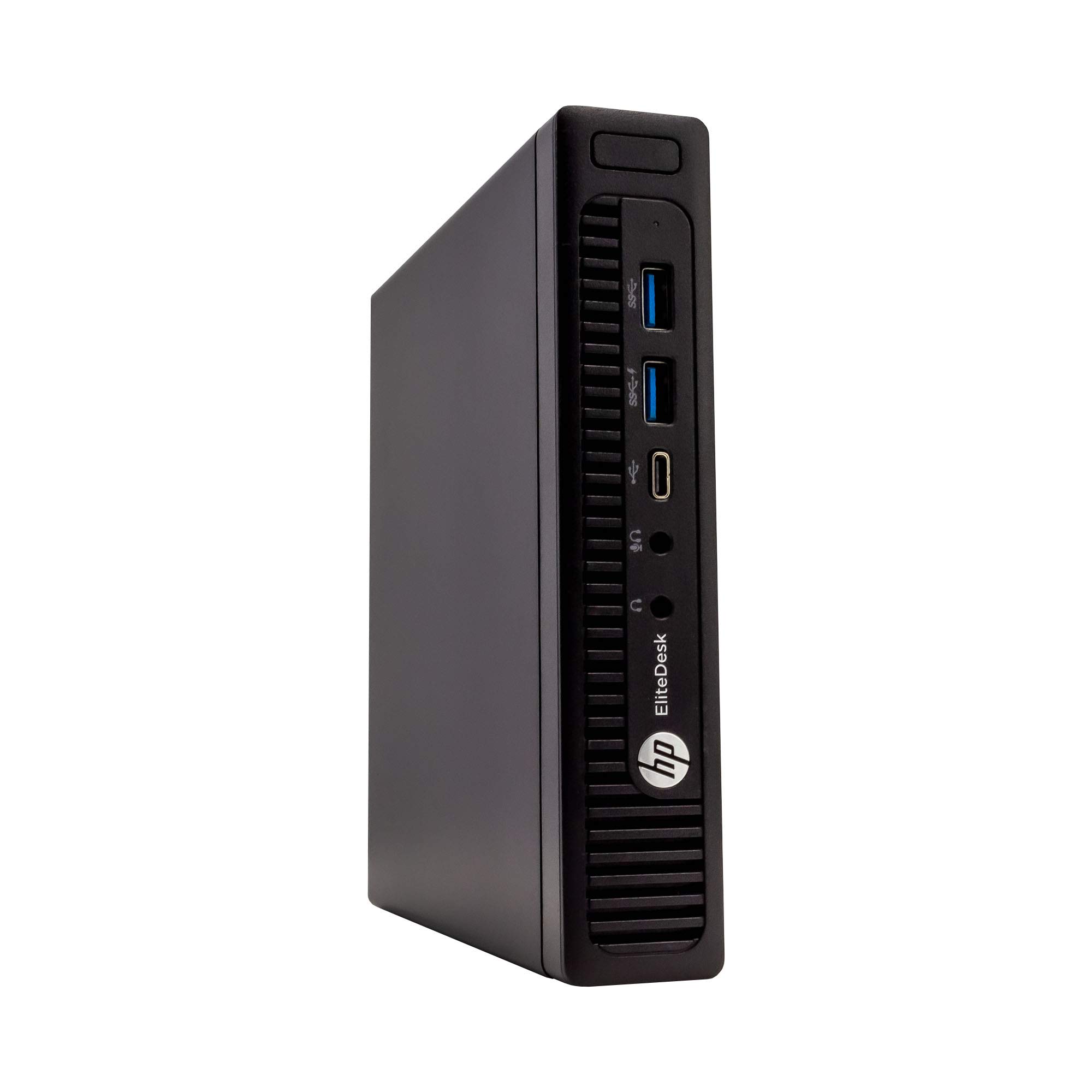 HP EliteDesk 800 G2 Desktop Mini Business PC Computer, Intel Quad Core i5-6500T, 16GB RAM, 1TB SSD, Windows 10 Pro, 16GB Flash Drive, Wireless Keyboard & Mouse, WiFi (Renewed)