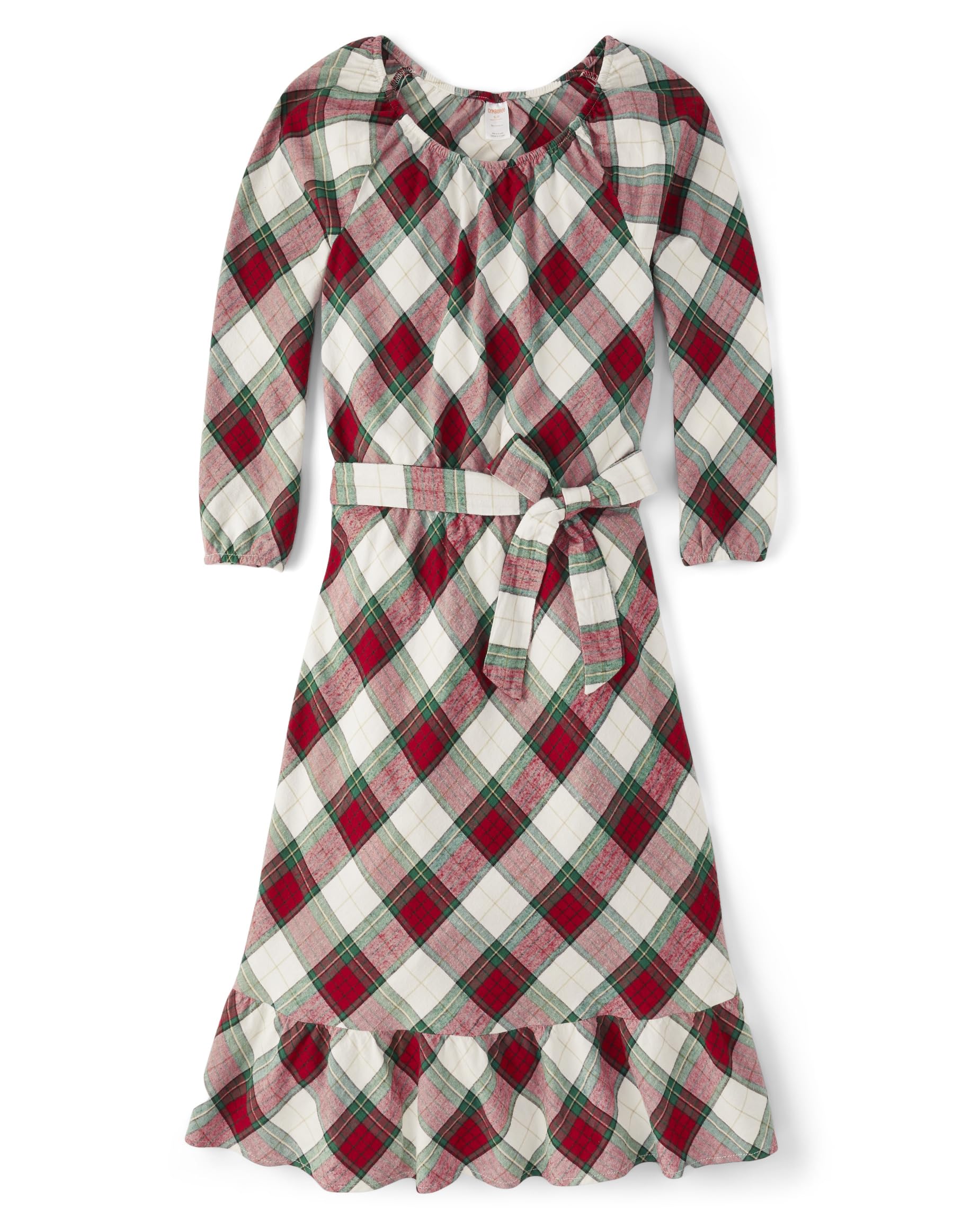 Gymboree,Holiday Dress,Holiday Plaid,Small (ADULT)